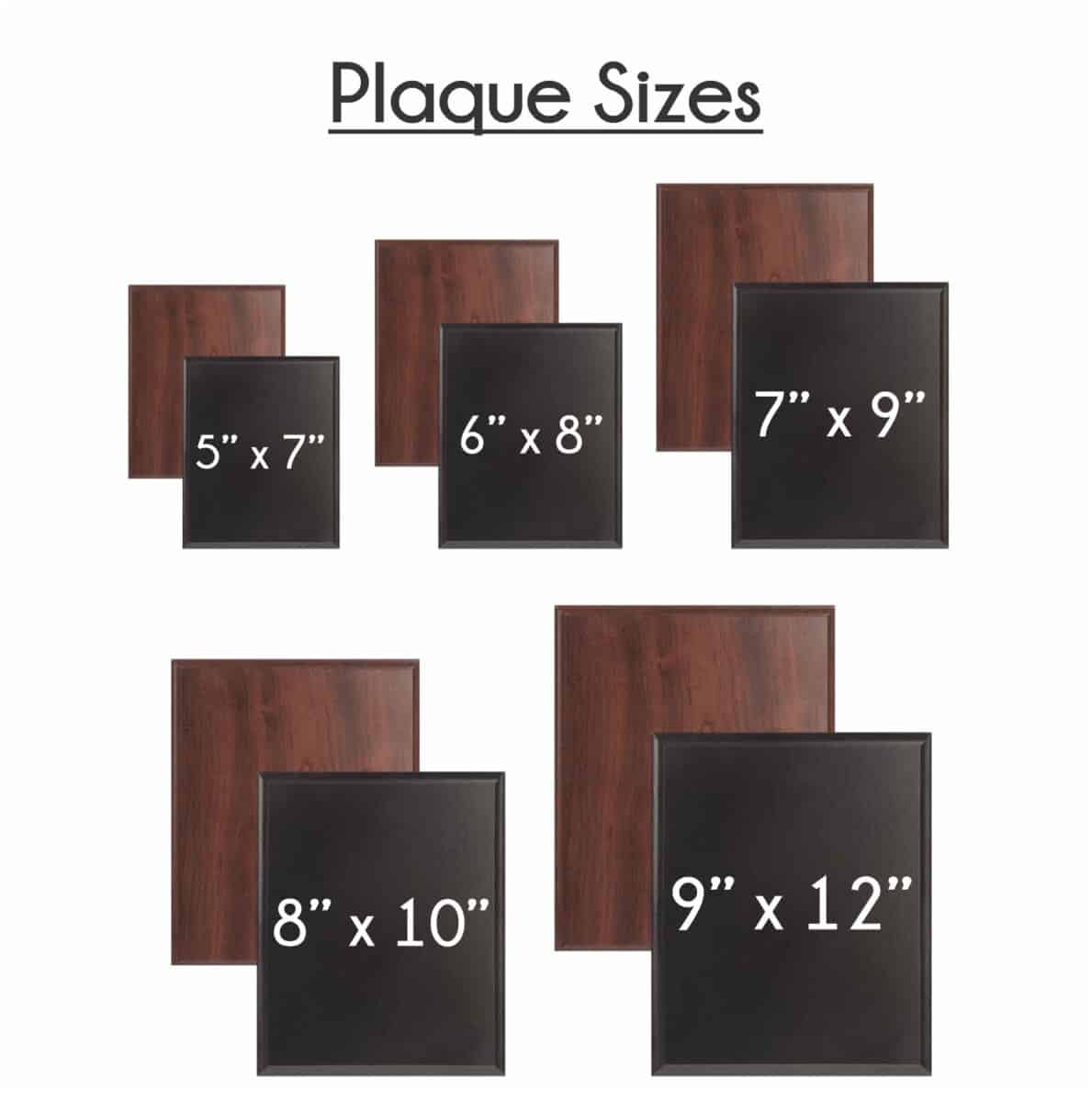 Resin Sports Plaque — Rex Trophies