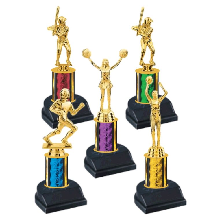 Figure on Column Trophy — Rex Trophies