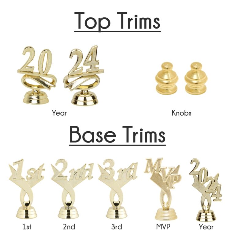 Two-Tier Wide Column Trophy — Rex Trophies