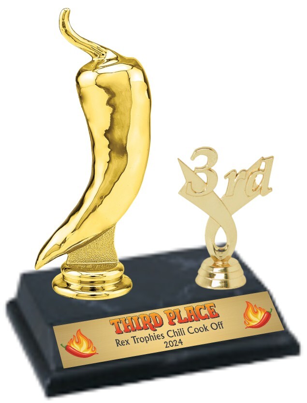 Chili Cook Off Trophy — Rex Trophies