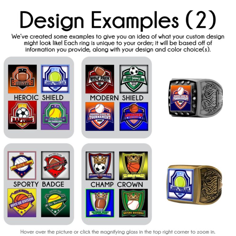 Express Torch Championship Rings — Rex Trophies