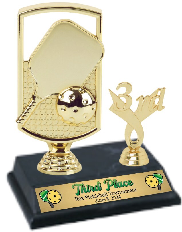 Pickleball Trophy — Rex Trophies